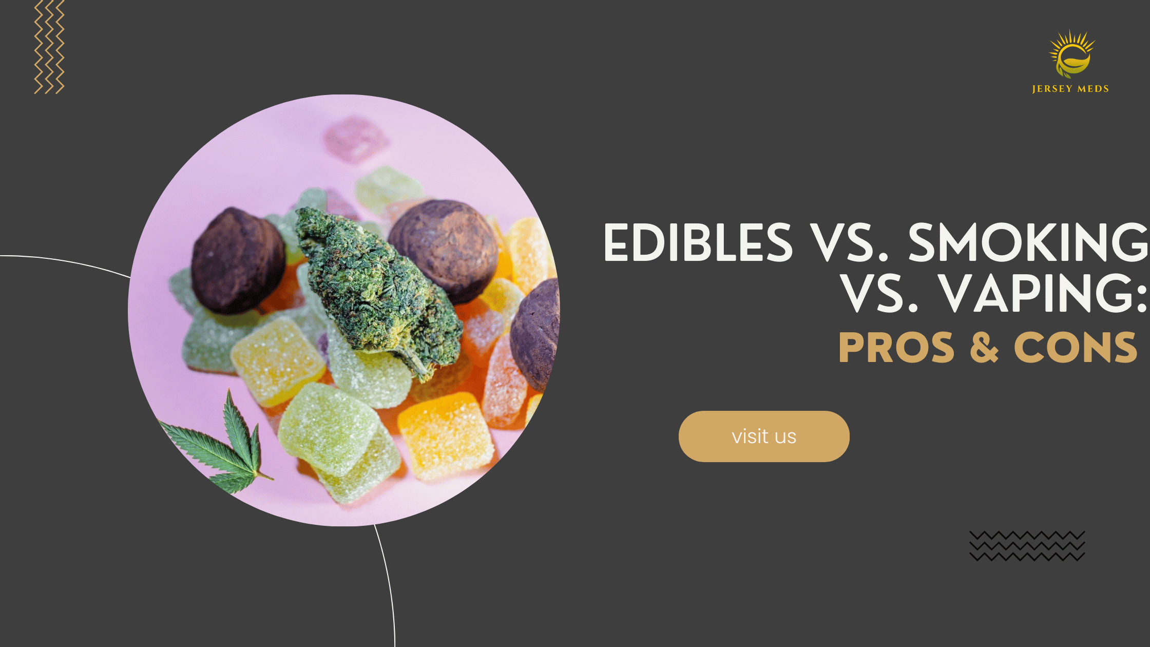 Edibles vs Smoking vs Vaping: Pros & Cons - Jersey Meds